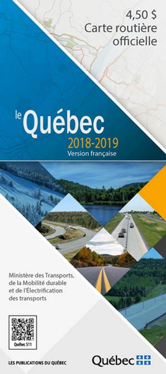 Carte Routière Officielle du Québec 2018-2019