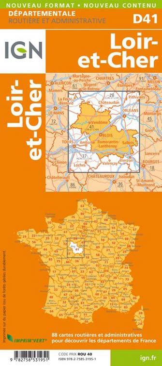Ign Département #41 Loir-et-Cher